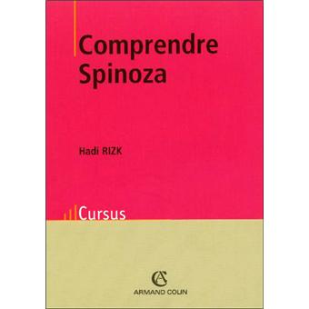 Comprendre Spinoza - broché - Hadi Rizk - Achat Livre | fnac