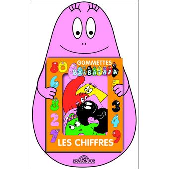 Barbapapa - Barbapapa gommettes - les chiffres - Annette Tison, Talus ...