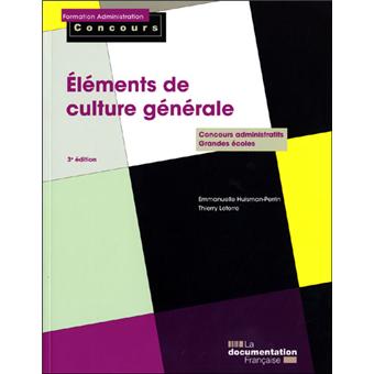 Elements de culture generale (Formation Administration Edition ...