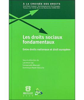Les Droits sociaux fondamenteaux Entre droits nationaux et droit ...