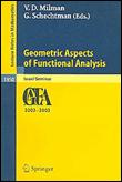 Geometric aspects of functional analysis - Poche - Collectif - Achat ...