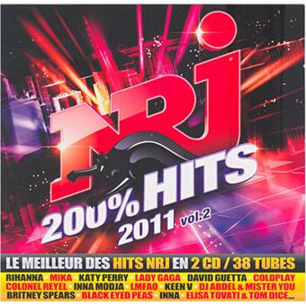 NRJ 200% hits 2011 volume 2 : CD album en Compilation : tous les ...