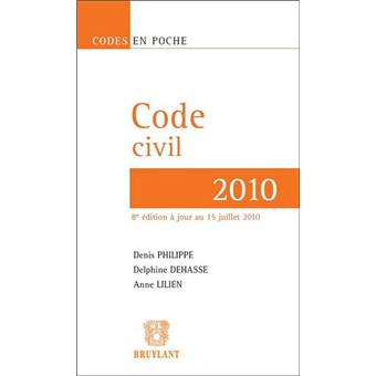 Code civil 8ème édition - broché - Philippe Denis - Achat Livre | fnac
