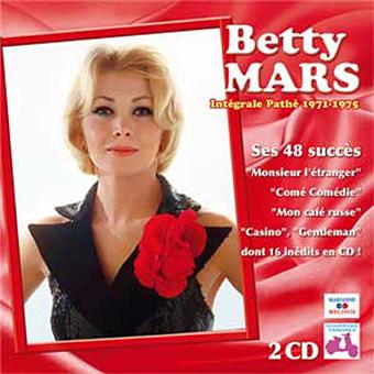 L’Intégrale Pathé 1971 à 1975 - Betty Mars - CD album - Achat & prix | fnac