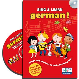 Sing & learn german Livre avec un CD audio - Livre CD - Stéphane Husar ...