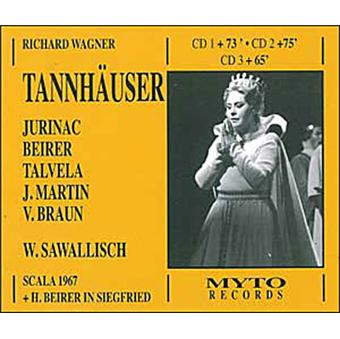 Tannhauser - Richard Wagner - Wolfgang Sawallisch - CD album - Achat ...