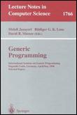 Generic programming - Poche - Collectif - Achat Livre | fnac