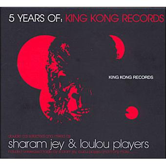 5 years of King Kong records - Digipack - Techno - CD album - Achat ...
