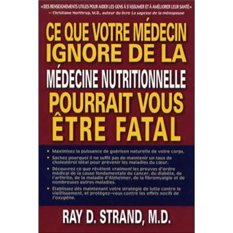 Ce que votre médecin ignore de la médecine nutritionnelle pourrait vous ...