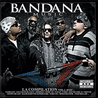 Bandana music volume 1 - Compilation rap français - CD album - Achat ...