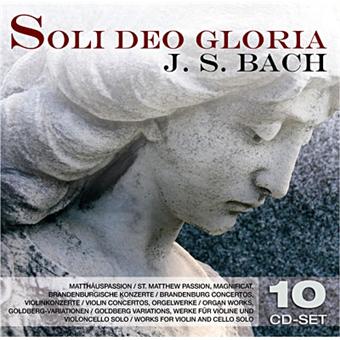 Soli deo gloria - Coffret 10 CD - Jean-Sébastien (Johann Sebastian ...