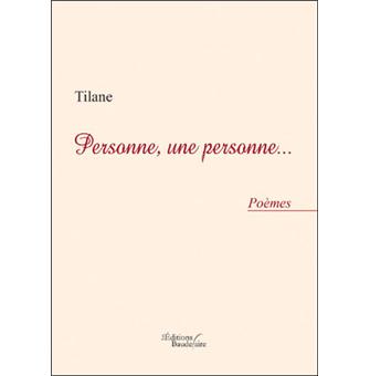 Personne une personne - broché - Tilane - Achat Livre | fnac