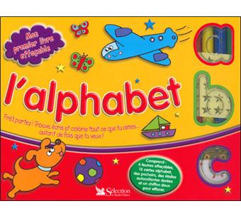 L'alphabet - Mon premier livre effaçable Trouve, écris et colorie tout ...