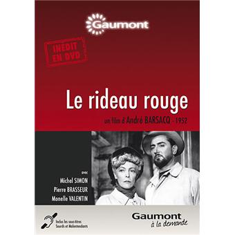 Le rideau rouge DVD - Andre Barsacq - DVD Zone 2 - Achat & prix | fnac