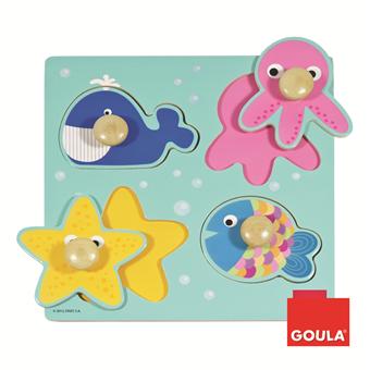 Goula Puzzle Mer 4 pièces - Puzzle - Achat & prix | fnac