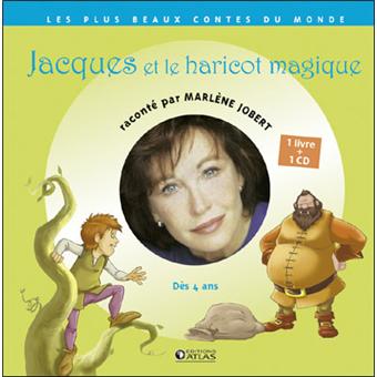 Jacques et le haricot magique - Livre CD - Marlène Jobert, Livre tous ...