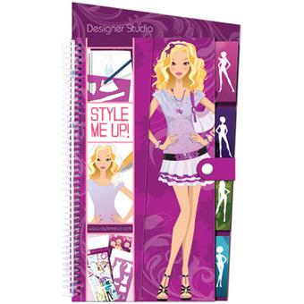 Style Me Up Carnet d'esquisse Tenue Fashion - Autres jeux créatifs ...