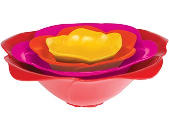Zak Designs - 1531-D840 - Set de 4 Saladiers Emboitables Pop - Rose ...