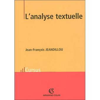 L'analyse textuelle - broché - Jean-François Jeandillou - Achat Livre ...