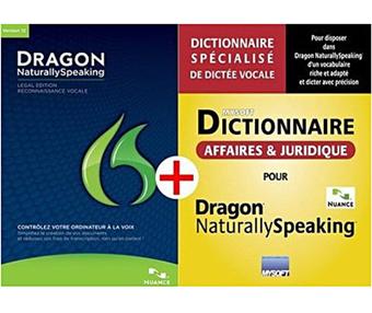 Dragon Naturally Speaking Professional 12 + Dictionnaire des Affaires ...