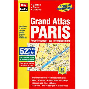 Grand atlas Paris Edition 2000 - broché - Collectif - Achat Livre | fnac