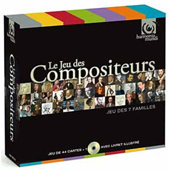 Le Jeu des Compositeurs - Jeu des 7 familles - Classique - CD album ...