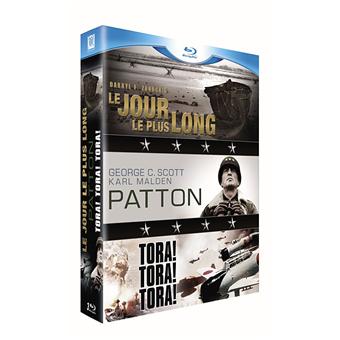 Le Jour le plus long - Patton - Tora ! Tora ! Tora ! - Coffret Blu-Ray - Ken Annakin, Andrew ...