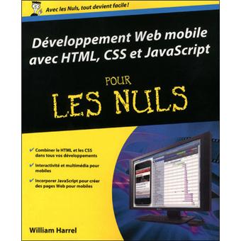 Poche Pour Les Nuls - Développement Web mobile avec HTML - CSS et ...
