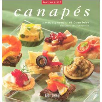 Canapes - broché - Elsa Petersen-Schepelern, William Lingwood, Monique ...