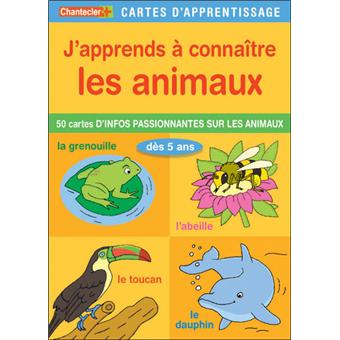J'apprends à connaître les animaux - broché - Collectif, Livre tous les ...