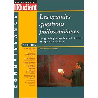 Les grandes questions philosophiques Tome 11 - broché - Bernard Piettre ...