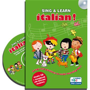 Sing & learn italian Livre avec un CD audio - Livre CD - Stéphane Husar ...