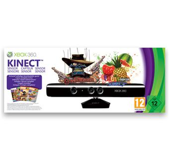 Kinect + jeux Kinect Adventures, Fruit Ninja et The Gunstringer ...