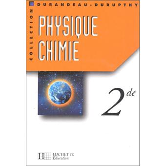 Physique-Chimie 2nde Livre de l'élève - Edition 2000 - broché - Collectif - Achat Livre | fnac