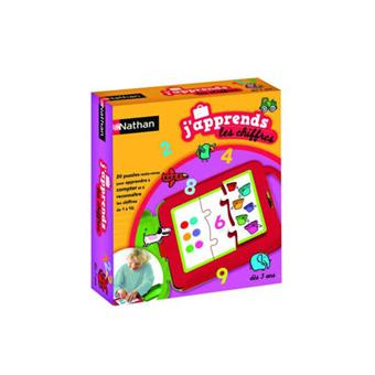 Nathan J'apprends les chiffres - Jeu chiffres et calcul - Achat & prix | fnac