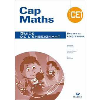 Cap Maths CE1 éd. 2009 - Guide de l'enseignant Livre du professeur ...
