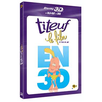 Titeuf Le film VIP Blu-ray Combo Blu-ray 3D + DVD - Zep - Blu-ray ...
