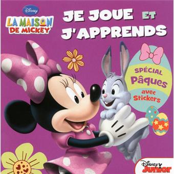 Mickey - La maison de mickey je joue et j'apprends (paques) - Delphine ...