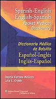 Spanish-english english-spanish pocket medical dictionary - Poche ...