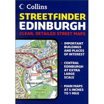 Edinburgh Streetfinder - broché - Collectif - Achat Livre | fnac
