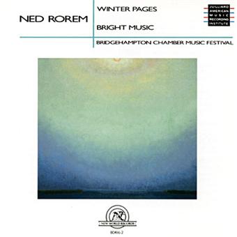 Winter pages - Bright music - Ned Rorem - CD album - Achat & prix | fnac