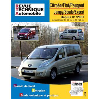 Revue technique automobile Jumpy, Scudo II, Peugeot Expert II depuis 01 ...