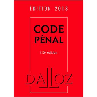 Code pénal Edition 2013 - relié - Collectif - Achat Livre | fnac