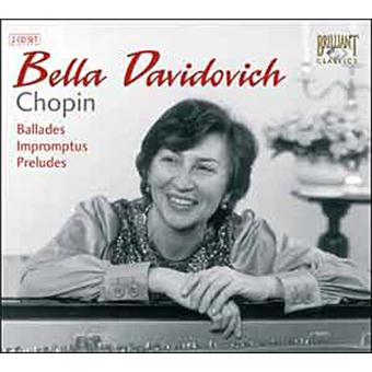 Ballades - Impromptus - Frédéric Chopin - Bella Davidovich - CD album ...