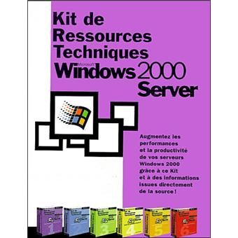 Kit de ressources Windows 2000 server 6 volumes - Livre CD-ROM ...