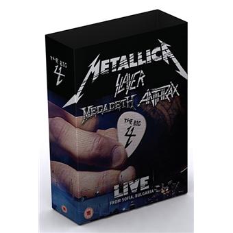 The Big 4 - Live from Sofia, Bulgaria - Deluxe box 2 DVD + 5 CD - DVD ...