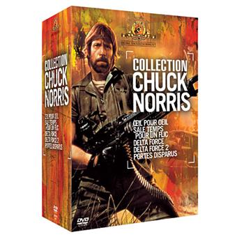 Coffret Collection Chuck Norris - DVD Zone 2 - Steve Carver - Menahem ...