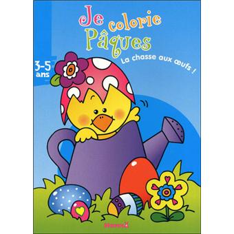 Je colorie paques chasse oeufs - broché - Collectif - Achat Livre | fnac