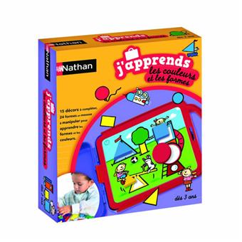 Nathan J'apprends les formes et les couleurs - Jeu couleur et forme ...