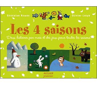 Les quatre saisons - cartonné - Ghislaine Roman, Olivier Latyk - Achat ...